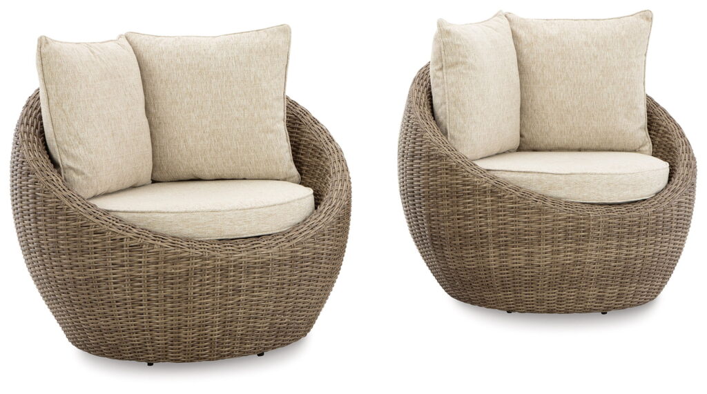 Danson - Swivel Lounge With Cushion - Richard's of Toto